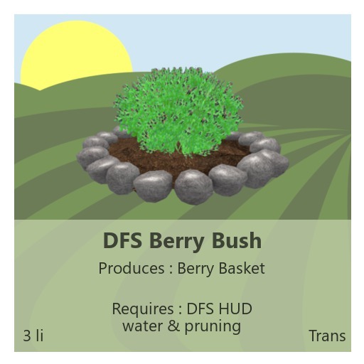 DFS Plants and Bushes – Digital Farm System