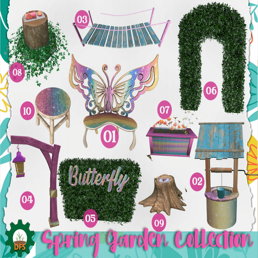 DFS – Spring Garden Collection – DFS Mainstore – Digital Farm System
